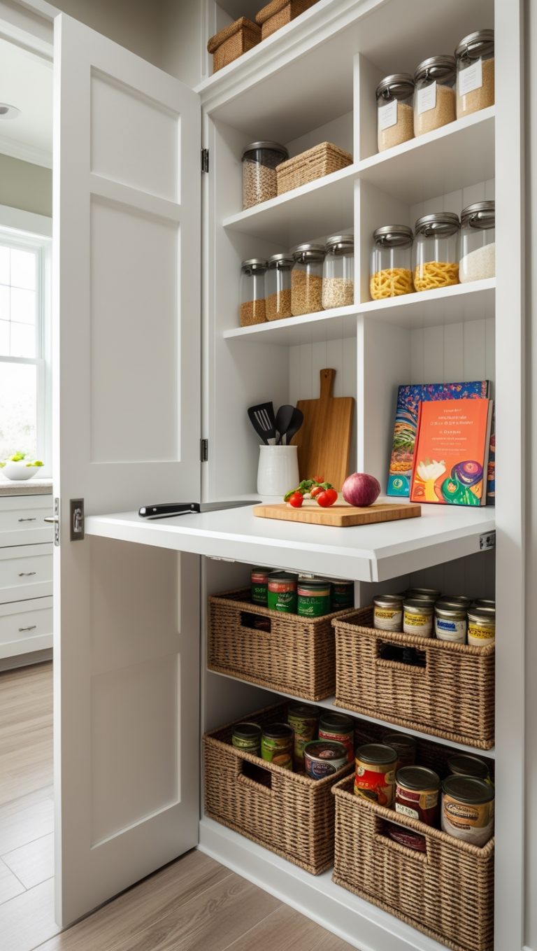 25 Brilliant Small Walk-In Pantry Ideas for a Clutter-Free Kitchen ...