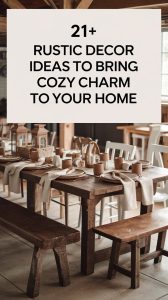 21+ Rustic Decor Ideas to Bring Cozy Charm to Your Home – Diary of Spaces