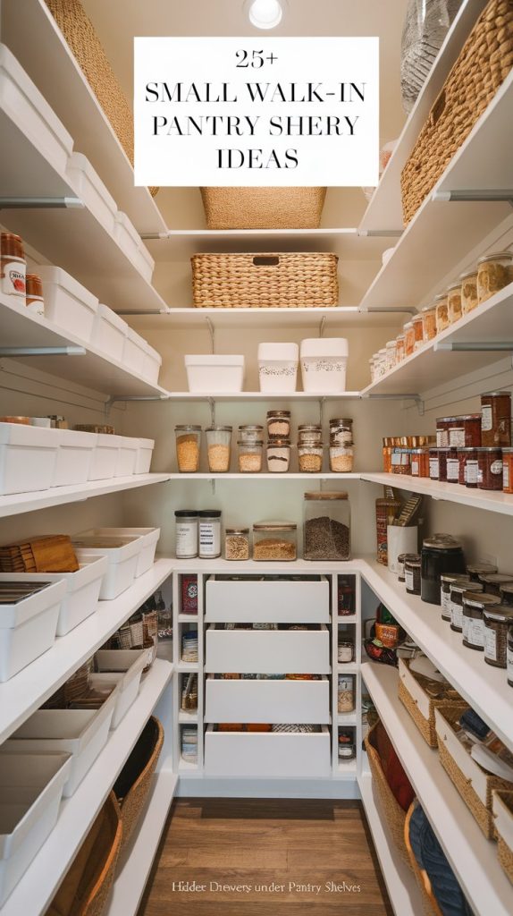 25 Brilliant Small Walk-In Pantry Ideas for a Clutter-Free Kitchen – Diary of Spaces