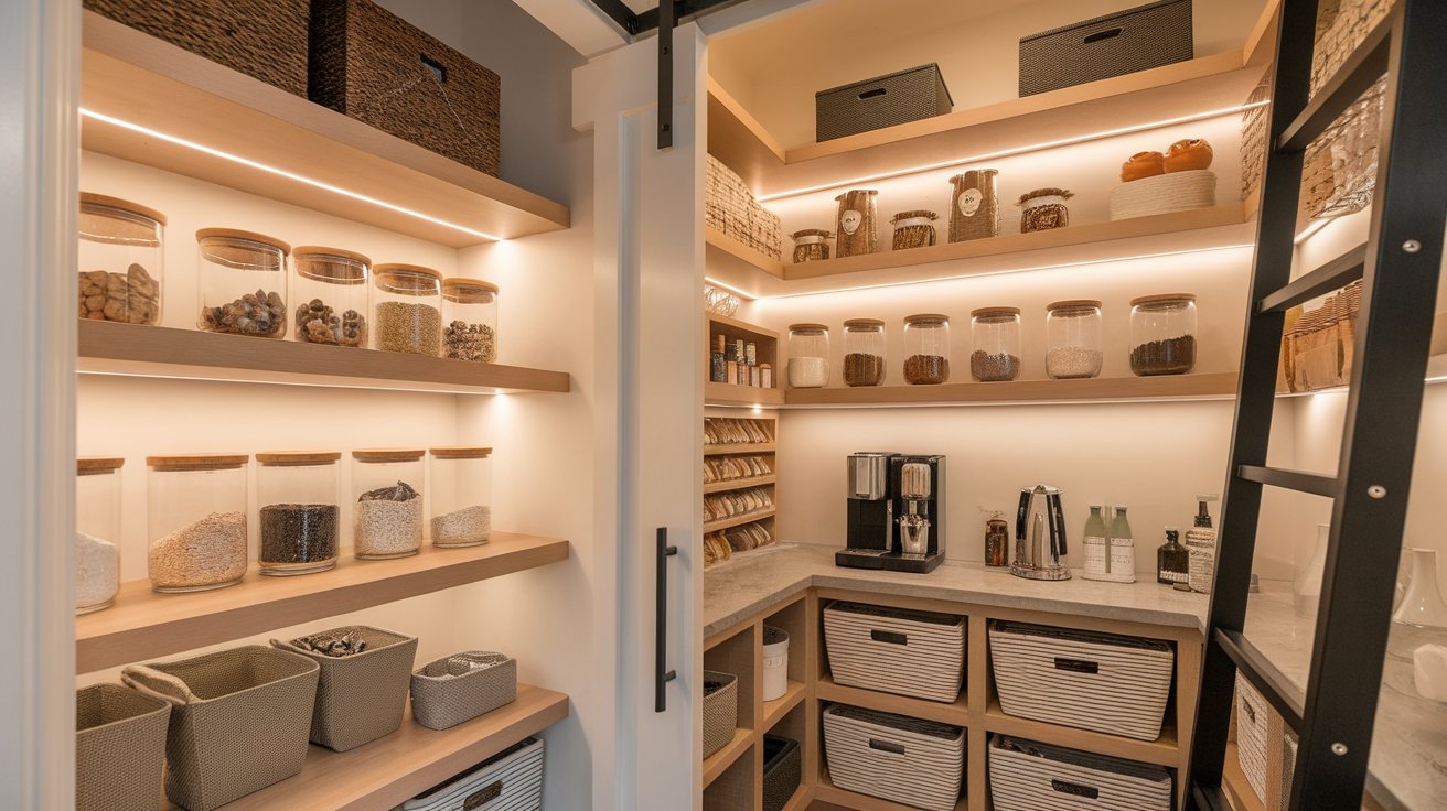 25 Brilliant Small Walk-In Pantry Ideas for a Clutter-Free Kitchen ...