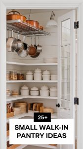 25 Brilliant Small Walk-In Pantry Ideas for a Clutter-Free Kitchen ...