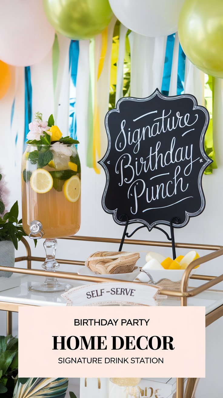 25 Stunning Home Decor Ideas for a Memorable Birthday Party – Diary of ...
