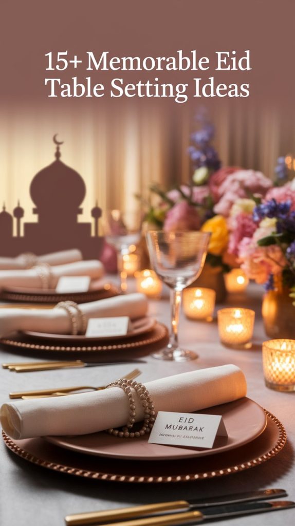 15+ Memorable Eid Table Setting Ideas for a Beautiful Celebration ...