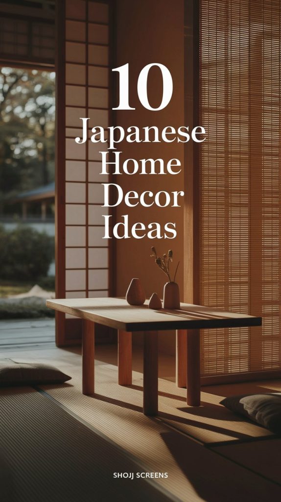 10 Japanese Home Decor Ideas for a Zen and Tranquil Space – Diary of Spaces