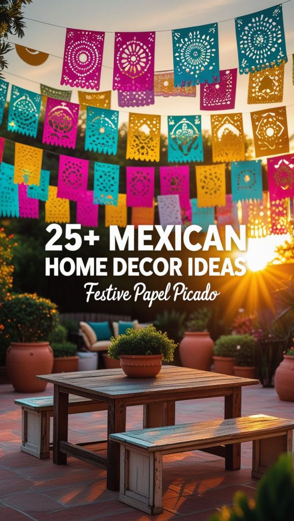 25+ Vibrant Mexican Home Decor Ideas to Add Color and Culture to Your ...
