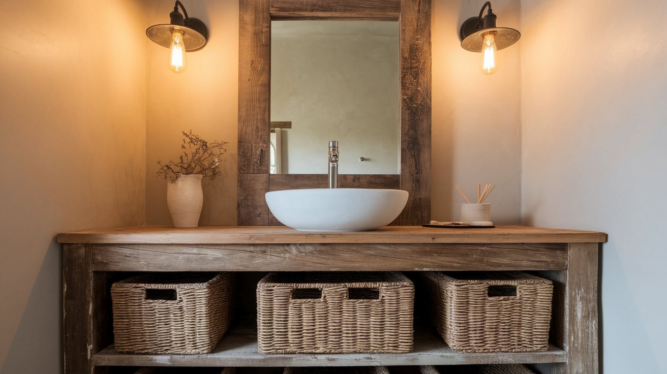 18 Beautiful Rustic Bathroom Decor Ideas for a Charming Retreat – Diary ...