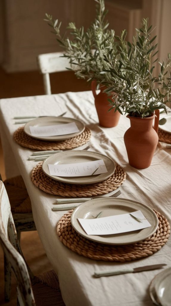 10 Italian Dinner Table Setting Ideas for an Elegant Dining Experience ...